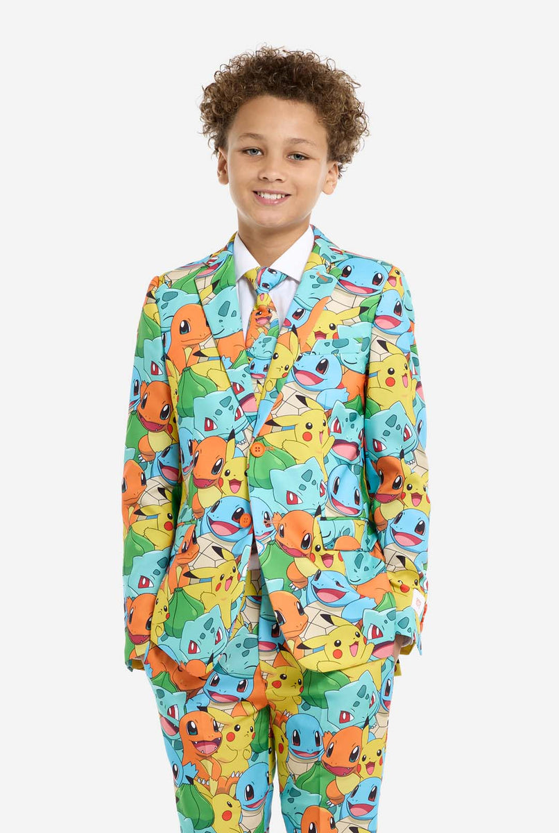 Pokemon | Officially Licensed Pokemon Suit for Teen Boys | OppoSuits